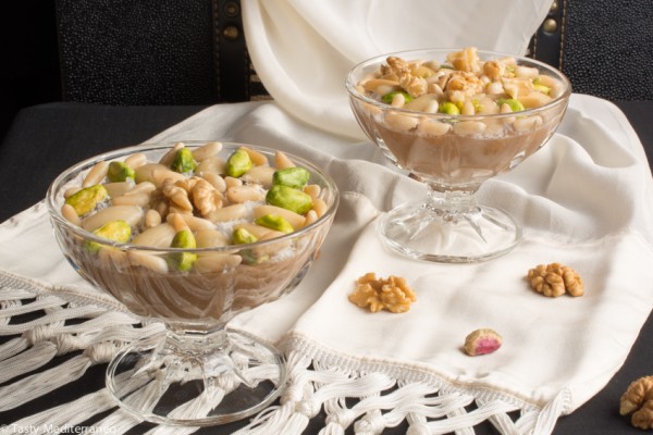 Lebanese Meghli – rice pudding spiced with anise, cinnamon and caraway ...