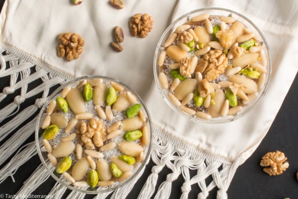 Lebanese Meghli – rice pudding spiced with anise, cinnamon and caraway ...